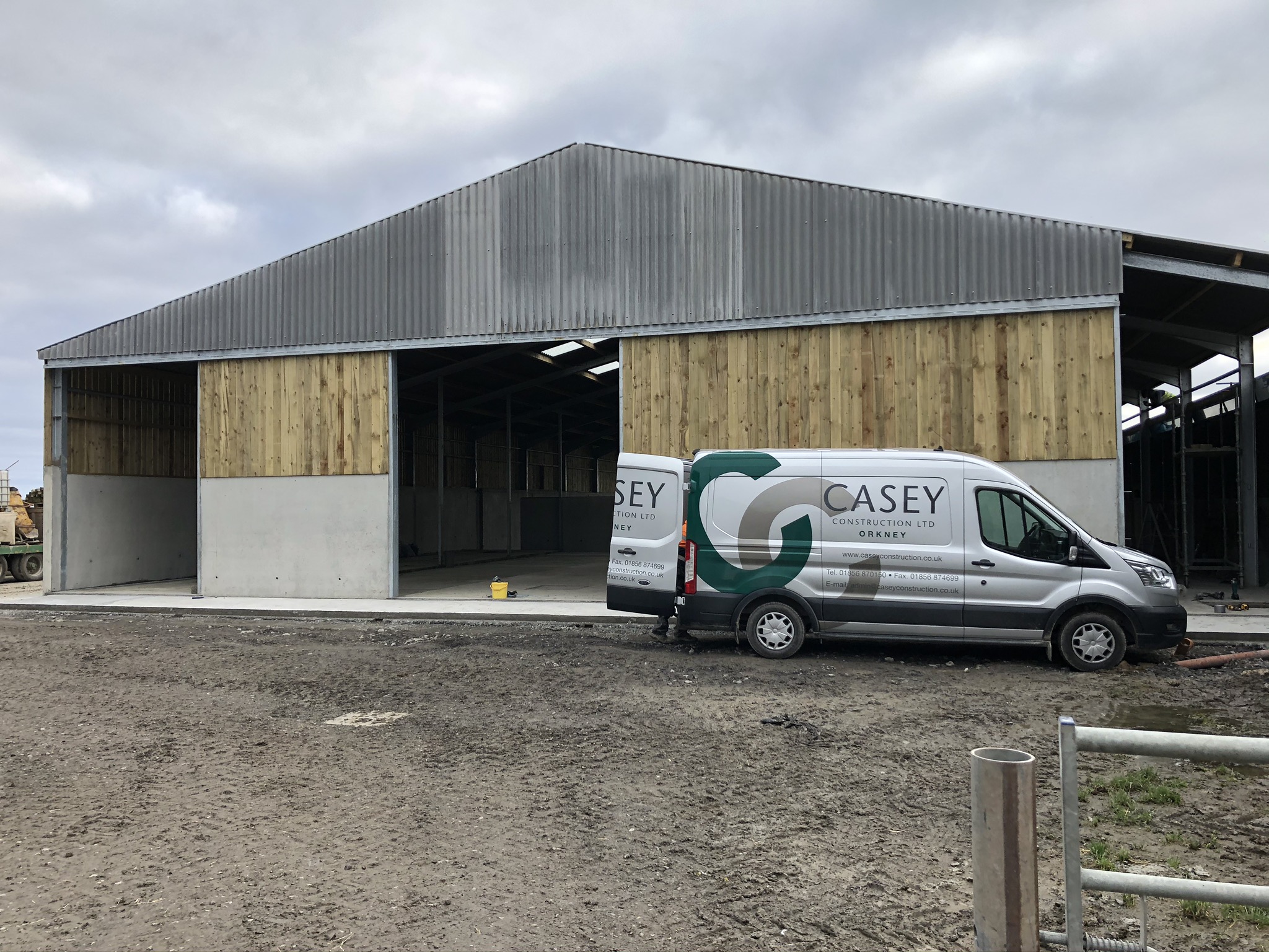 Casey Construction – Orkney's agricultural building experts